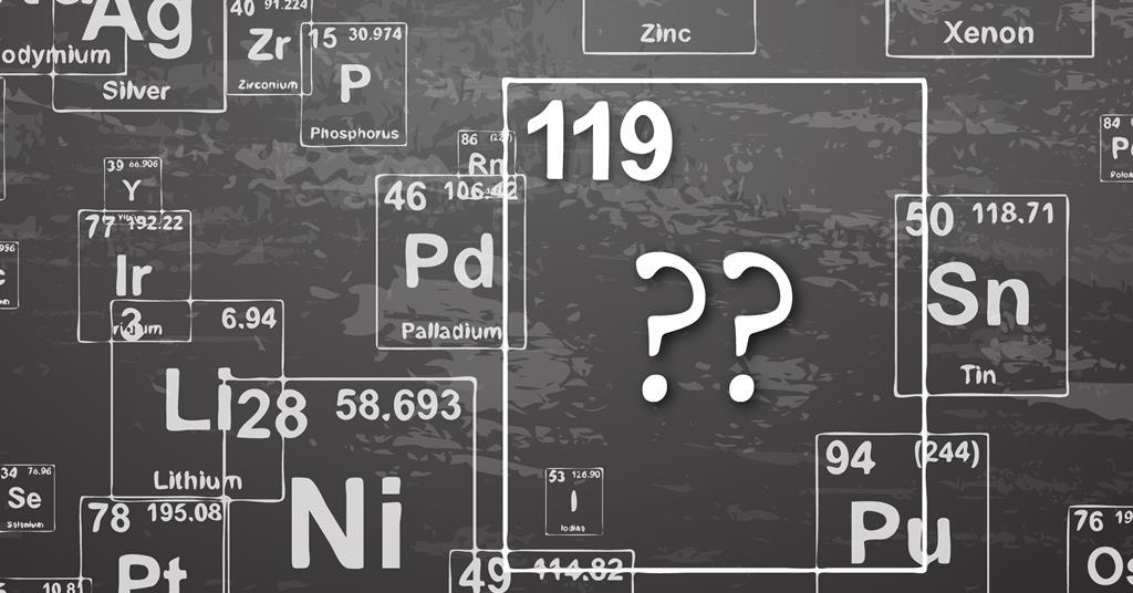 Hunt for element 119 to begin | Research | Chemistry World