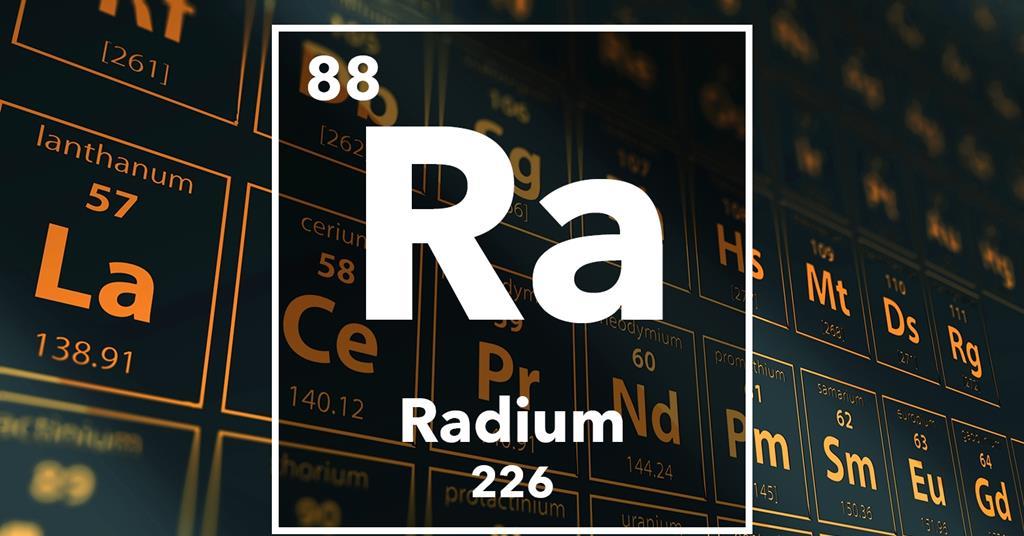 Pure Radium Element