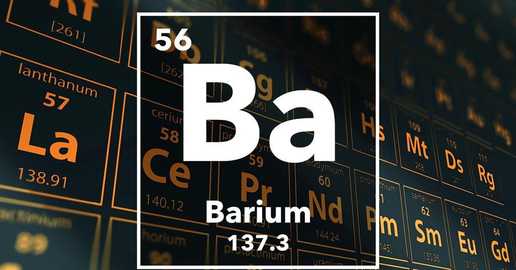barium element uses