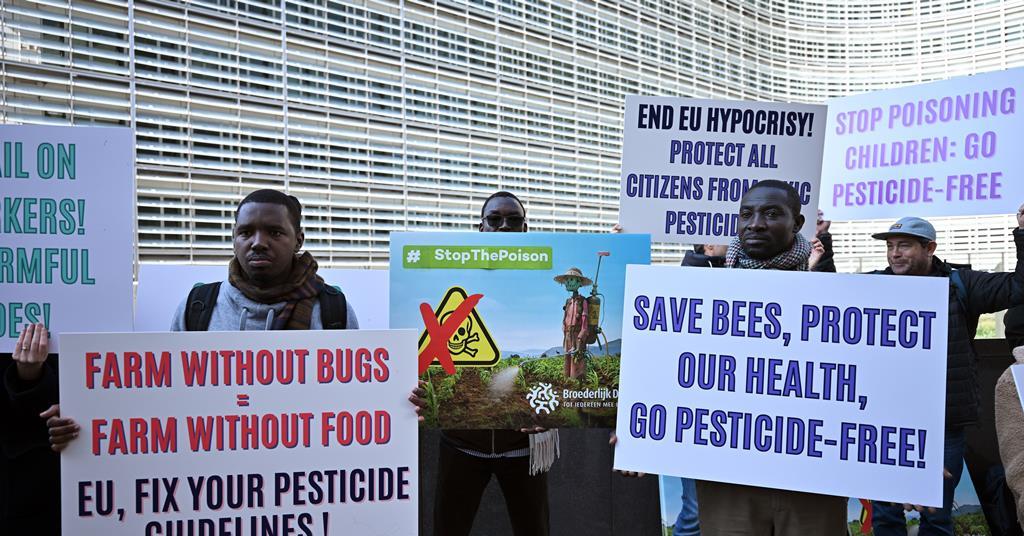 EU banned pesticide exports rise 50% to 122,000 tonnes in 2024 despite ...