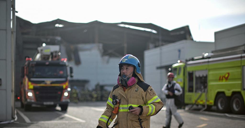 Explosion and fire at South Korean battery plant kills 23 | Business ...