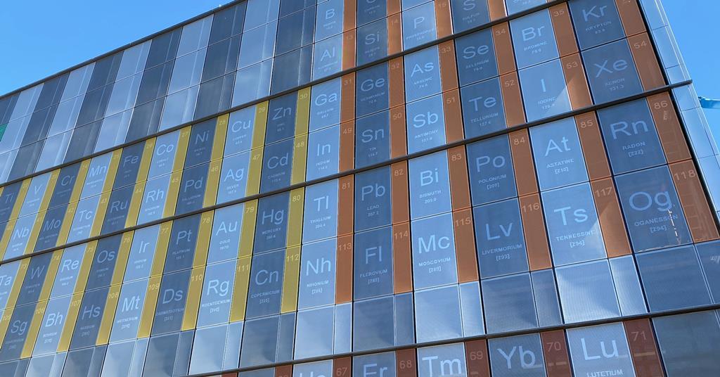 Giant periodic table four times larger than previous record holder ...