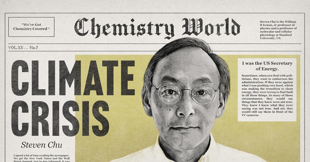 Steven Chu: ‘I’m in the process of learning chemistry’ | Opinion ...