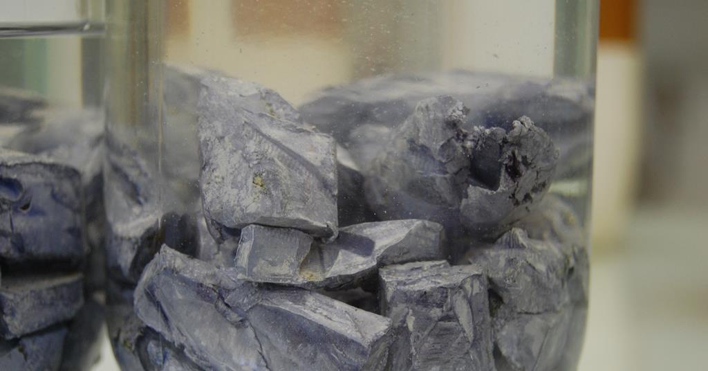 Pure Potassium Element