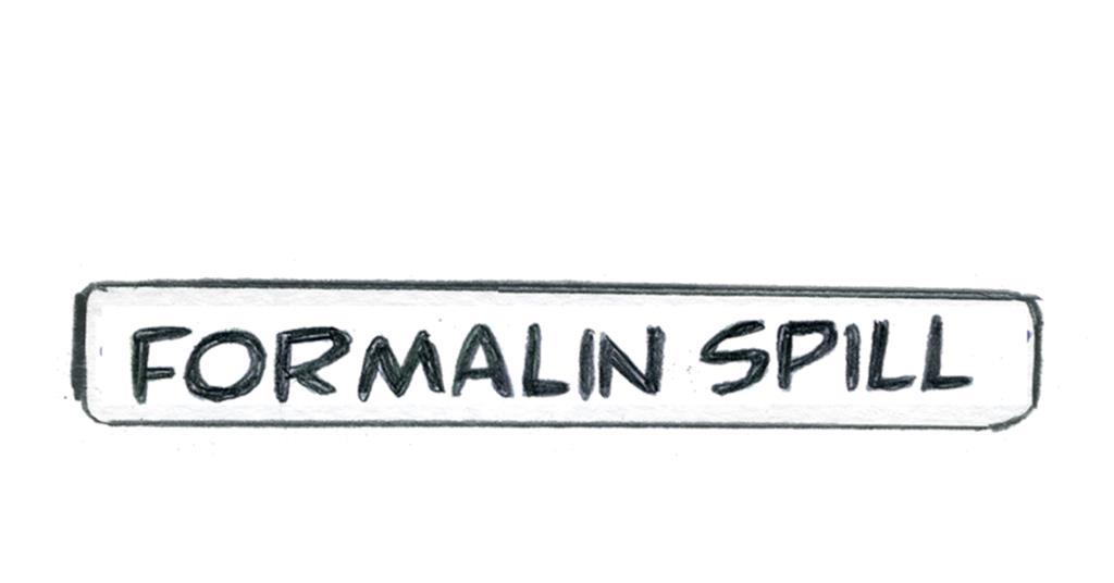 On the spot: Formalin spill | Puzzle | Chemistry World