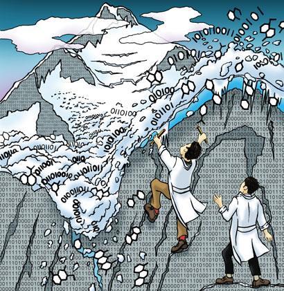 Climbing the data mountain | Feature | Chemistry World