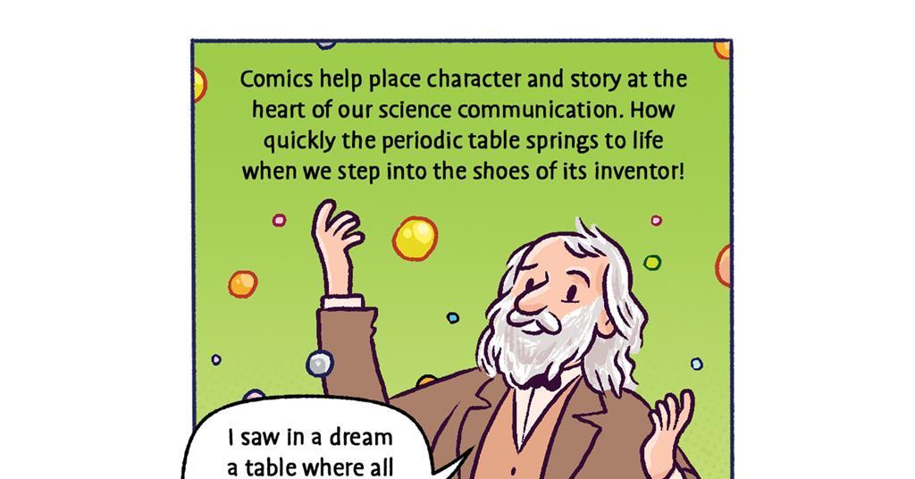 Comic book chemistry | Careers | Chemistry World