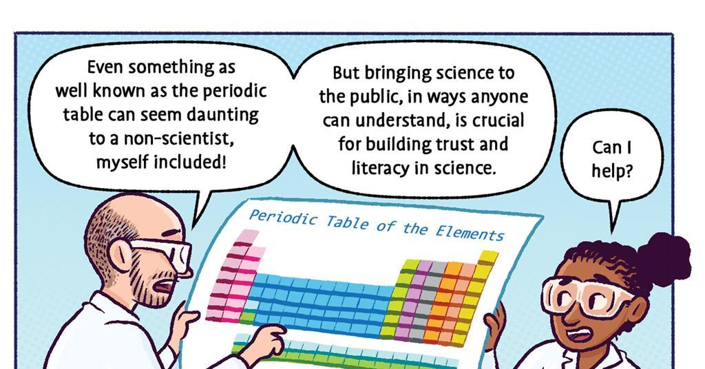 Comic book chemistry | Careers | Chemistry World