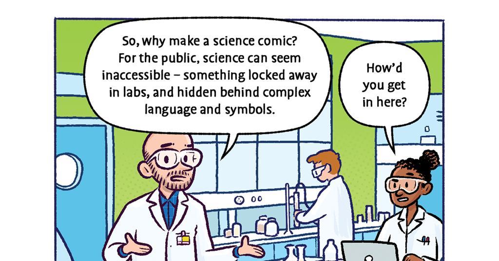 Comic book chemistry | Careers | Chemistry World