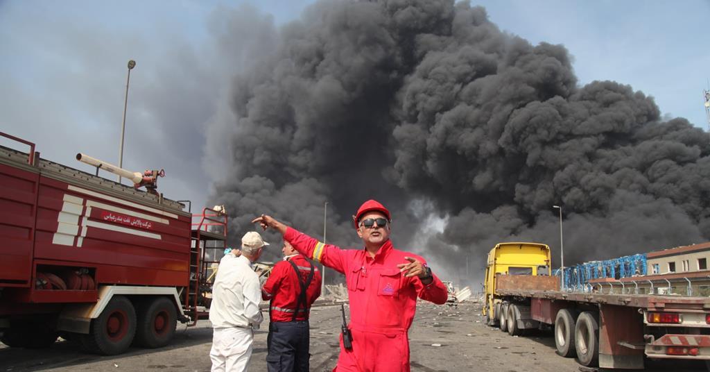 Iran port explosion highlights issues of shipping hazardous chemicals ...