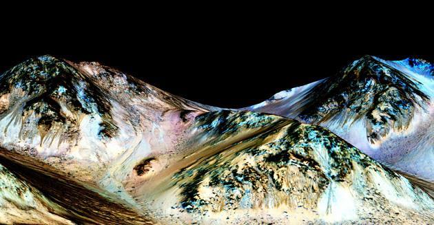 Flowing salty brine found on Mars | News | Chemistry World