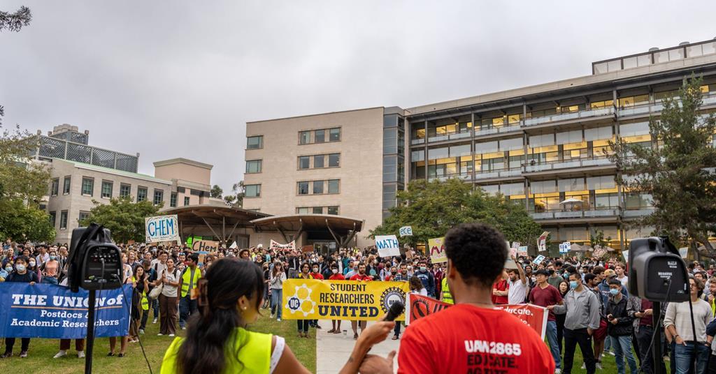 Massive strike at University of California over low pay and poor ...