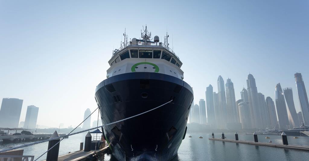 Pioneering ammonia-powered ship shows off a greener future for shipping ...
