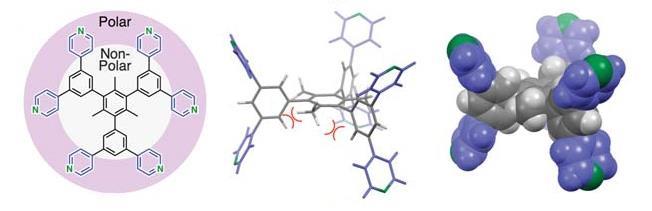 Simple propeller molecule builds complex porous material | Research ...