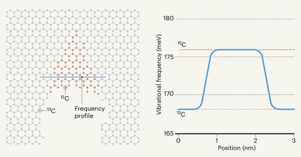 Vibrational spectroscopy distinguishes different diffusing isotopes ...