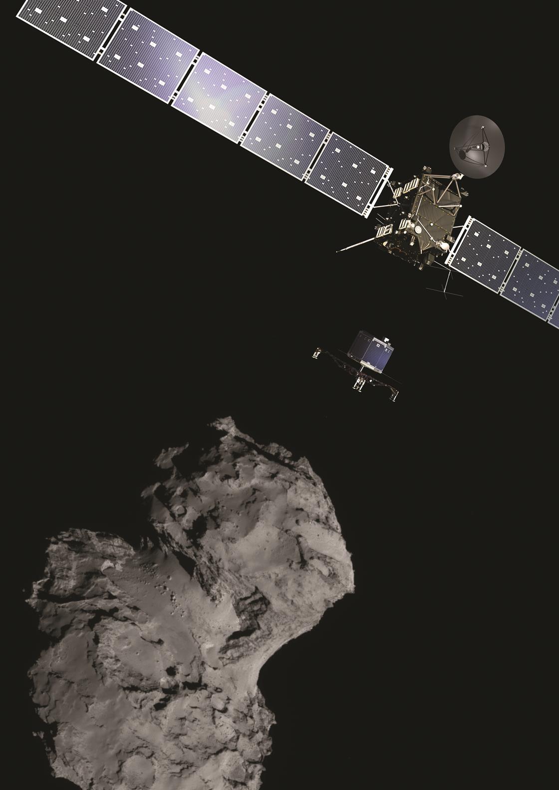 Rosetta captures comet dust after finally finding Philae | Research ...