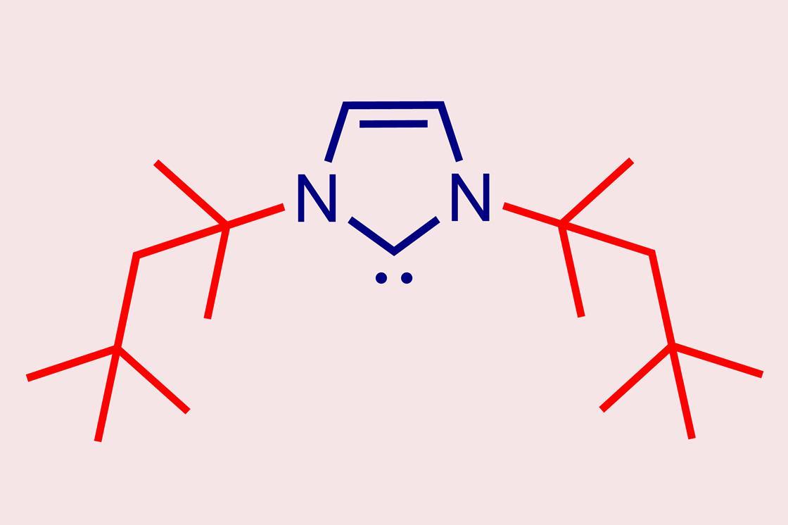 N-heterocyclic carbene ligands bulk up to better stabilise metal ...