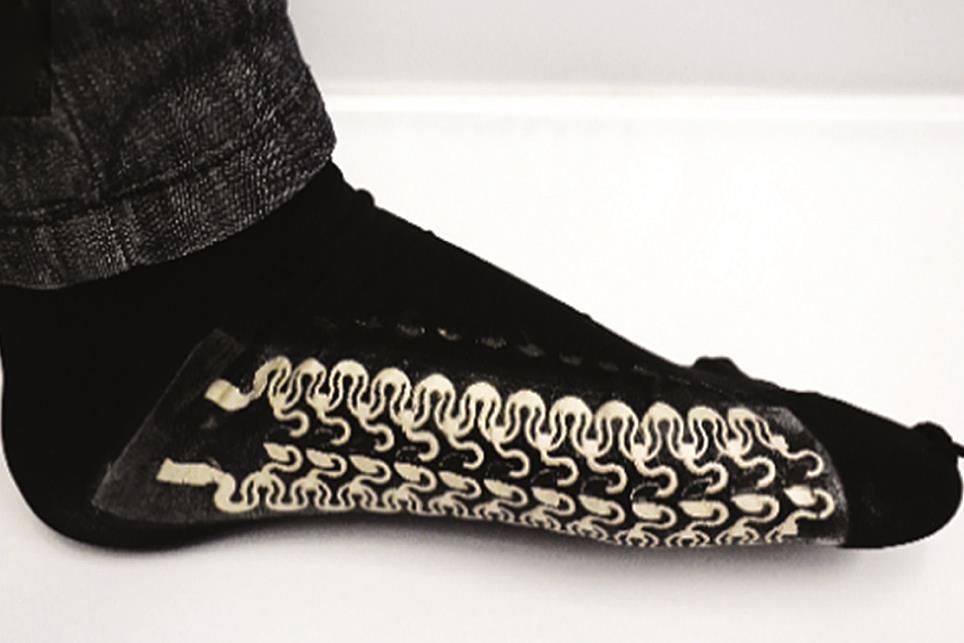Smart sensors for sweaty socks | Research | Chemistry World