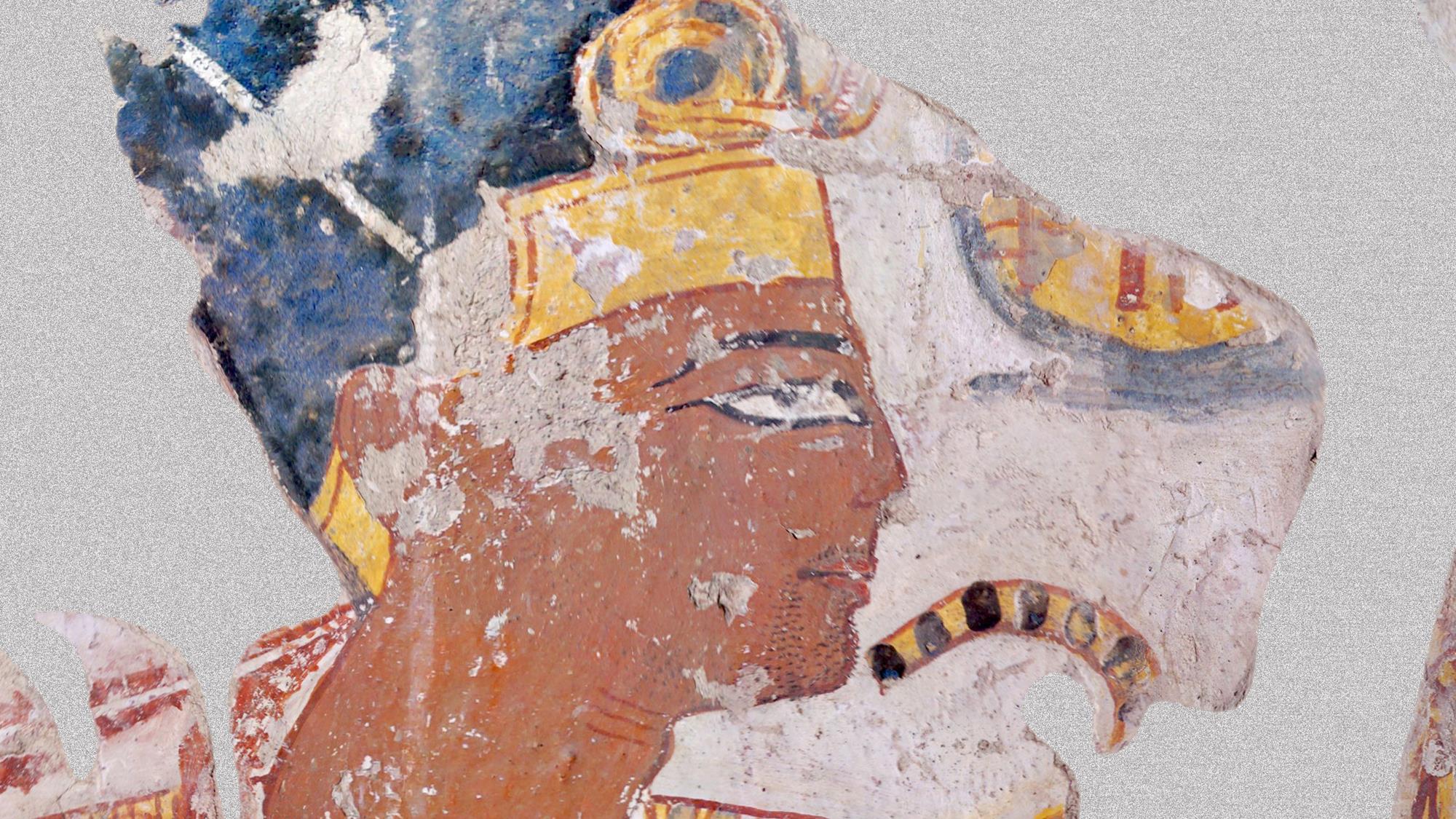 XRF reveals early drafts of ancient Egyptian art | Research | Chemistry ...
