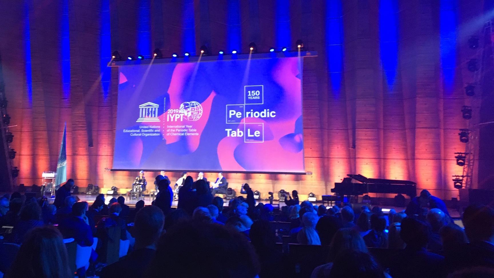 Year-long celebration of the periodic table launched by Unesco | News ...