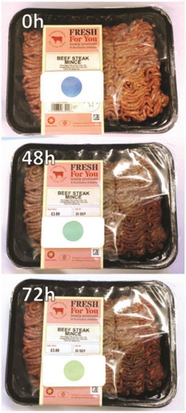 Traffic light label indicates food freshness | Research | Chemistry World