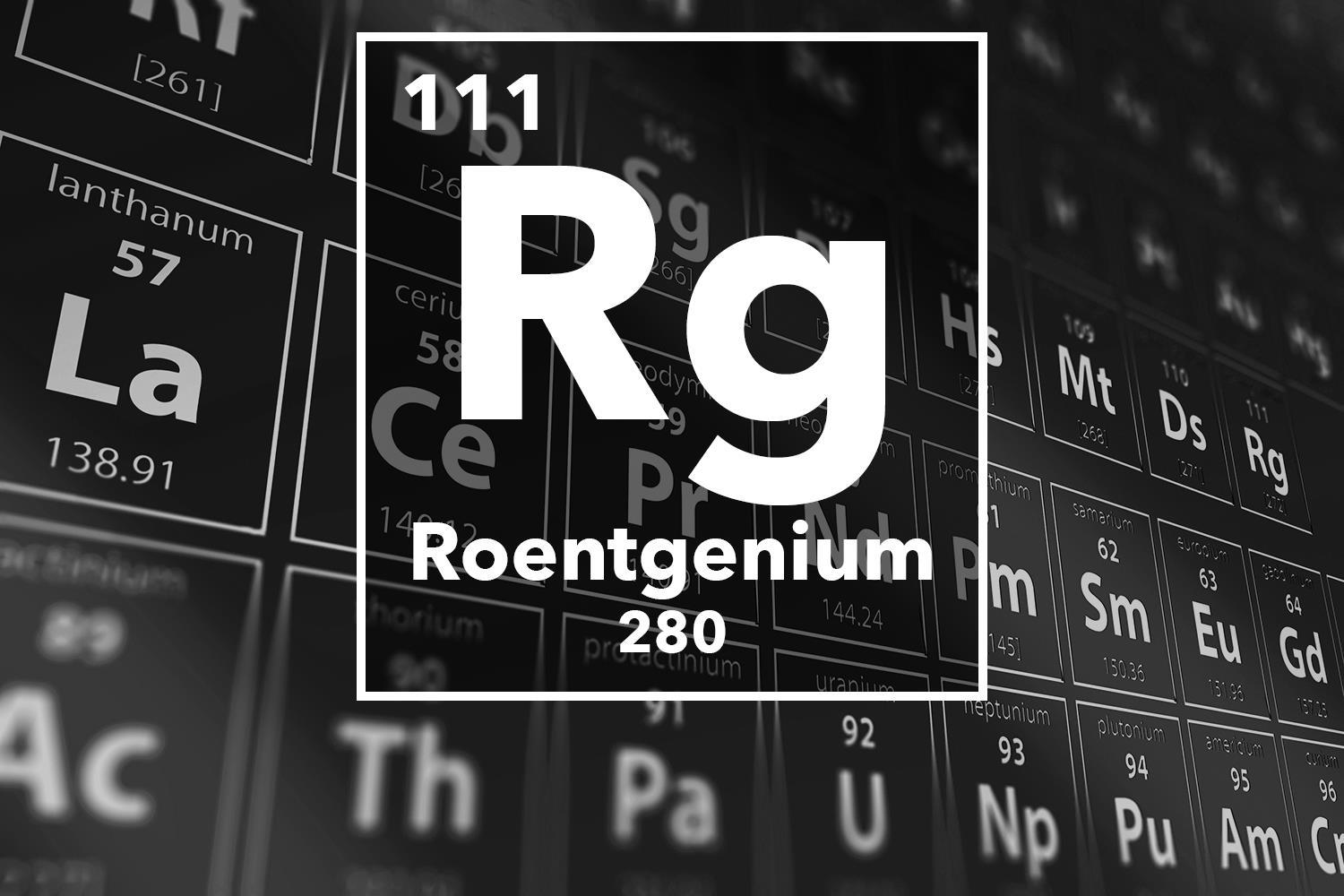Unununium Wiki Roentgenium