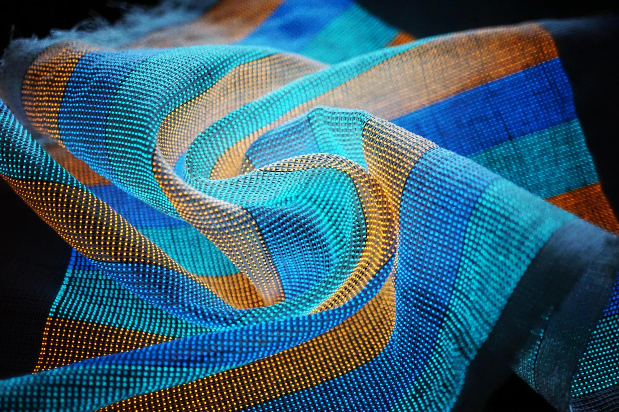 Light Emitting Textiles