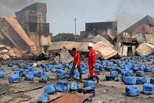 Deadly fire and explosions at container depot in Bangladesh | Business ...