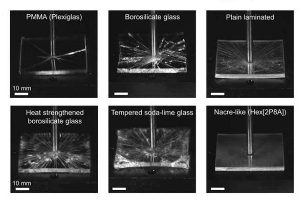 Seashell-inspired glass is three times more shatter-resistant than ...