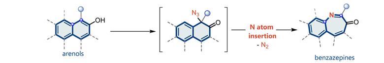 Regioselective nitrogen-insertion reaction is latest addition to ...