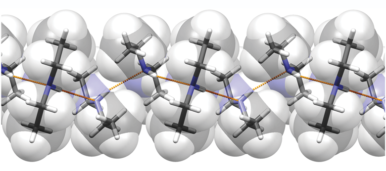 Simplest supramolecular helix forms from diethylamine | Research | Chemistry World