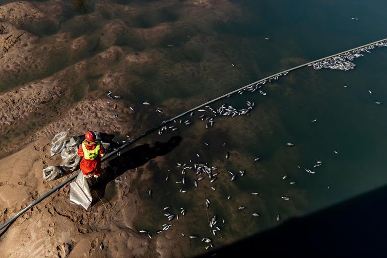 Fire during riots exposes environmental impact of improperly stored ...