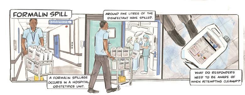 On the spot: Formalin spill | Puzzle | Chemistry World