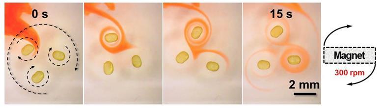 Liquid magnet takes shape as ferrofluids hold their attraction ...